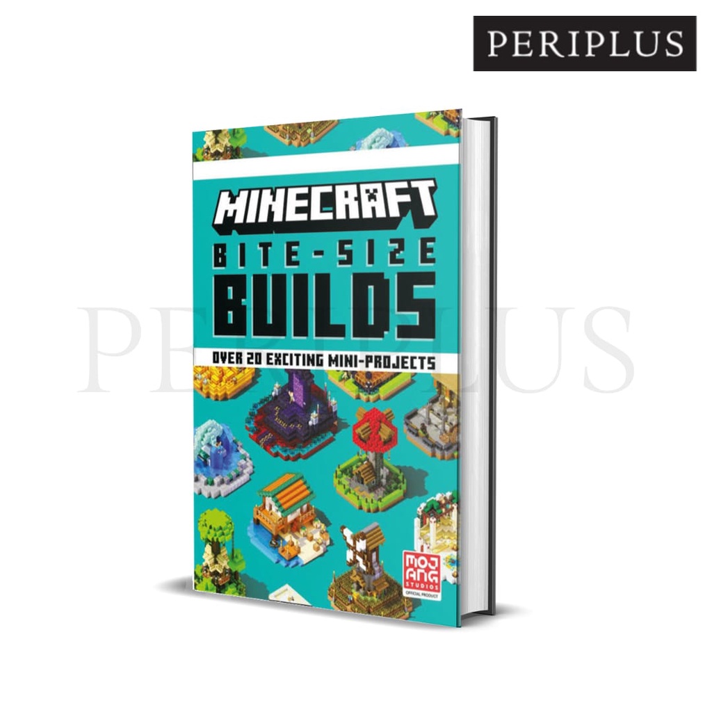 Jual Minecraft Bite-Size Builds HC-9780755500406-Buku Ori Periplus ...