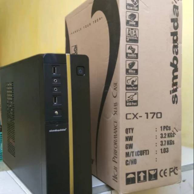 Jual Casing Mini ATX simbadda | Shopee Indonesia