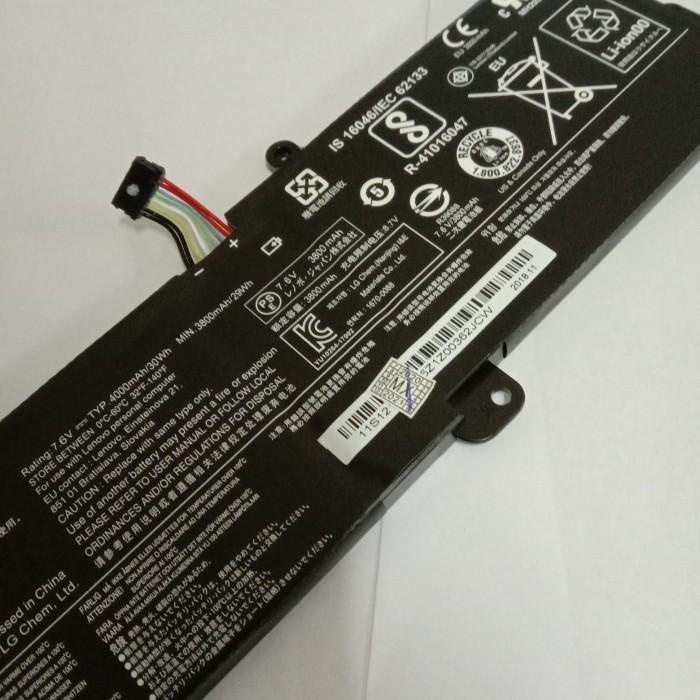 Jual BATERAI BATRAI ORIGINAL LENOVO IDEAPAD 320-14ISK L16L2PB1 | Shopee ...