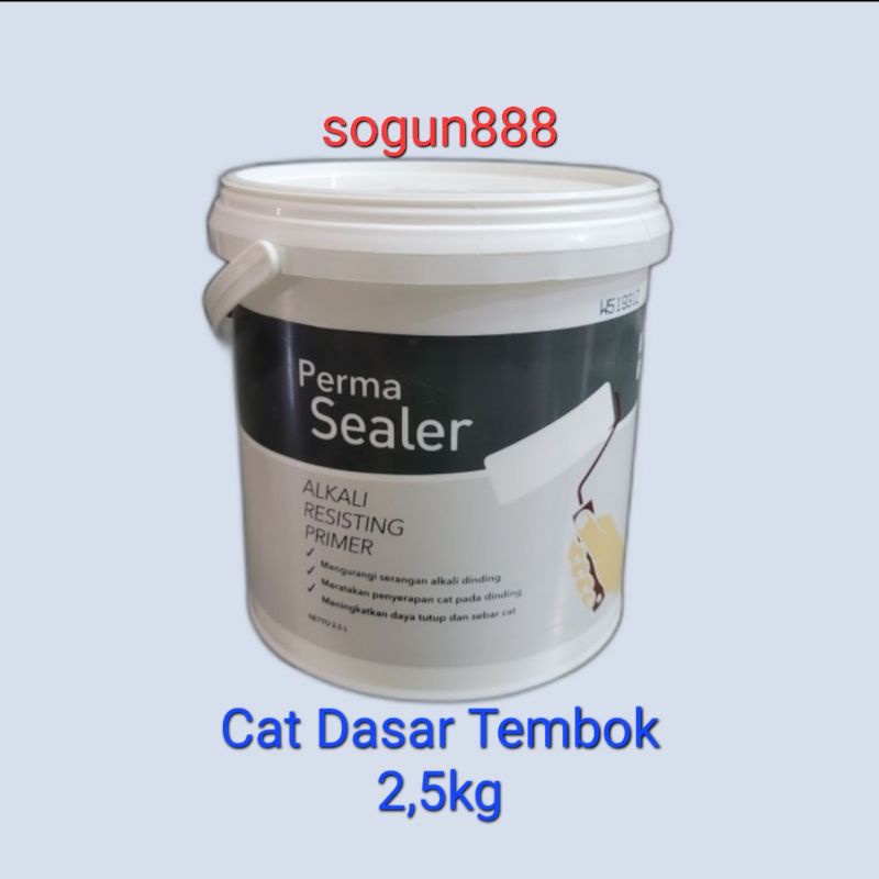 Jual Cat Dasar tembok. Alkali resisting primer. Pengganti plamir tembok ...