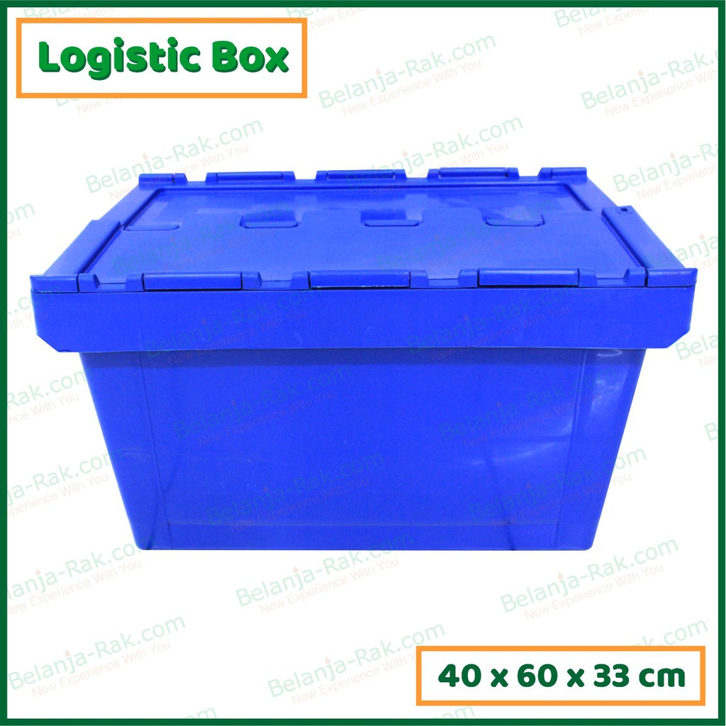 Jual LOGISTIC BOX LENGKAP DENGAN PENUTUP WARNA BIRU | Shopee Indonesia