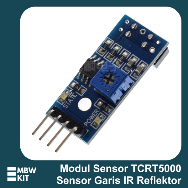 Jual Modul TCRT5000 Sensor Garis Halangan Rintangan Line Track IR ...