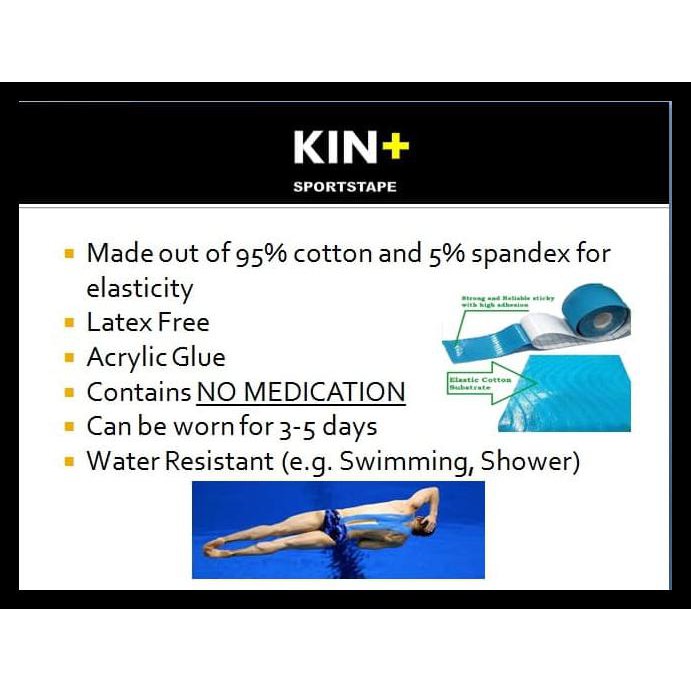 Jual Kinesiology tape merk Kin+ Original Cut | Shopee Indonesia