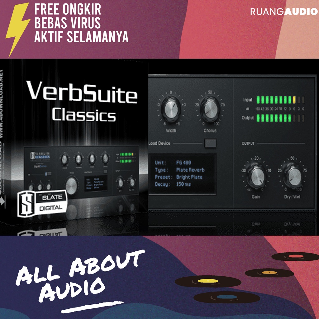Jual Slate Digital VerbSuite Classics v1.0.13.1 ( Slate Digital ) | Shopee Indonesia