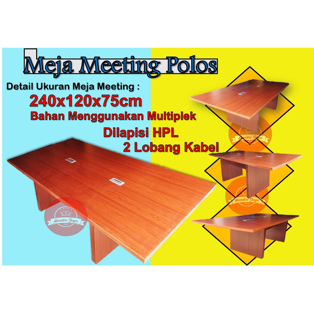 Jual INVOICE/DOKUMEN Meja Meeting Terlapisi Multiplek dan Finishing HPL ...