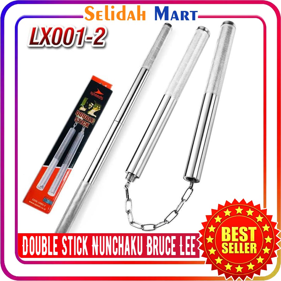 Jual Nunchaku / Ruyung : Dobel Stick Bruce Lee Tongkat Baton Sambung ...