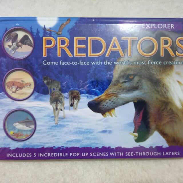 Jual Paket buku 3D Explorer Predators | Shopee Indonesia