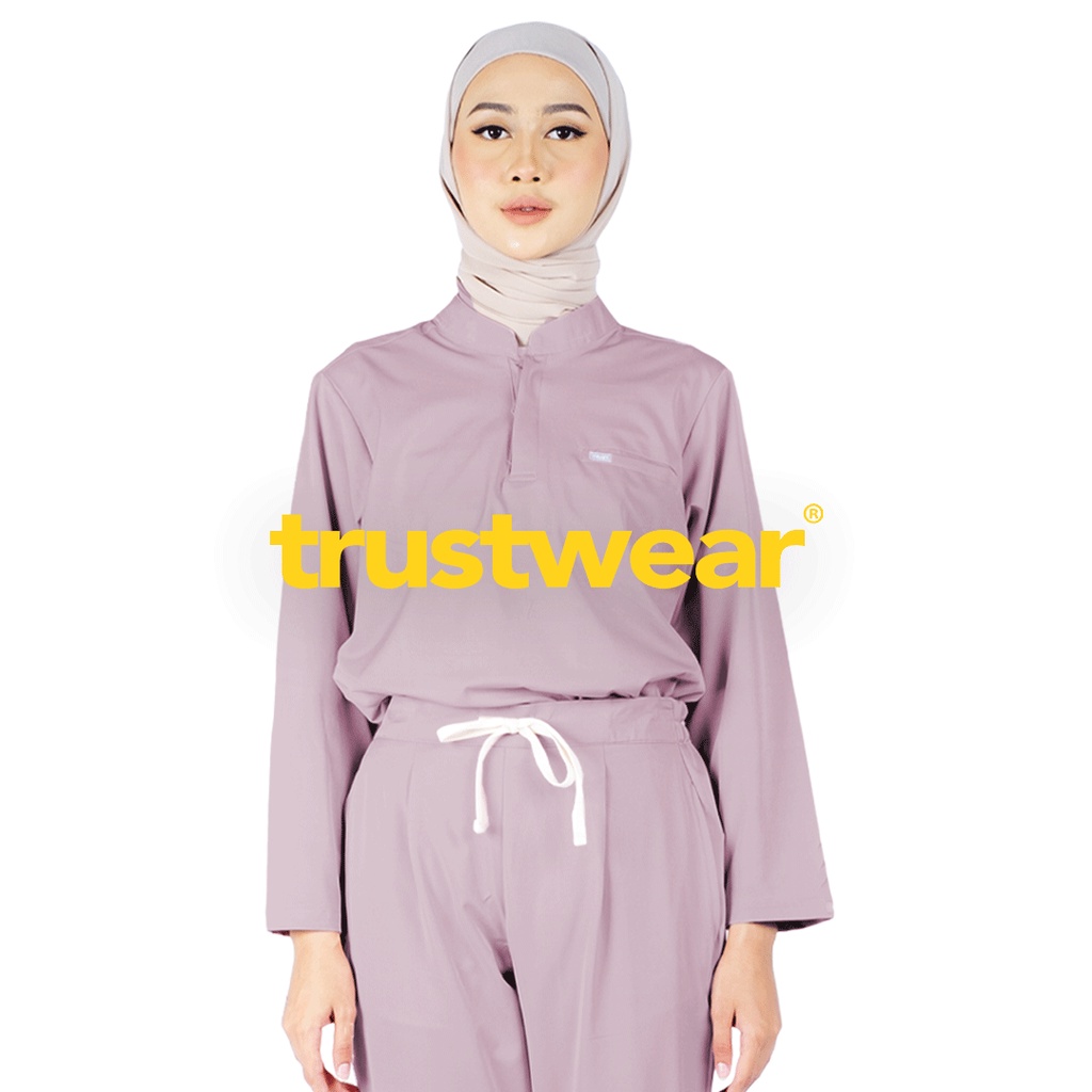 Jual [Scrubs Jayden] Doctor`s Scrub/Set Baju Celana Jaga OKA OK Perawat ...