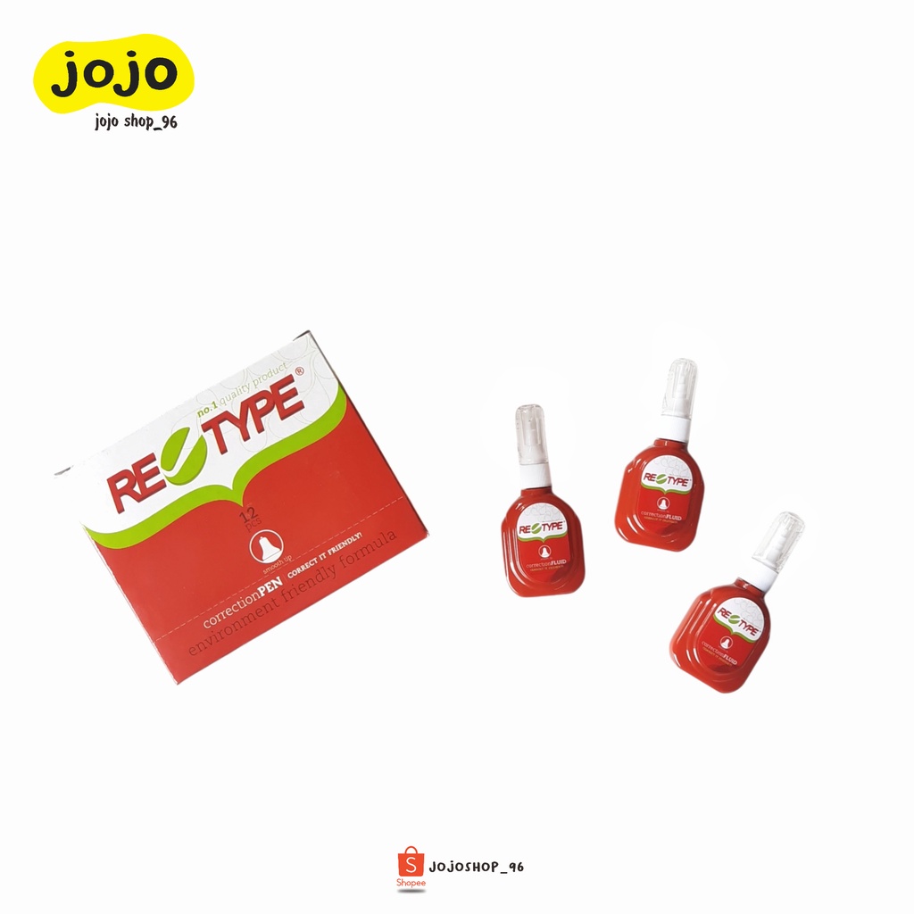 Jual Correction Fluid | Tip-Ex Cair RETYPE 8810 MT Smooth Tip Ujung ...