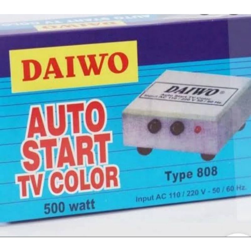 Jual Inverator AUTO START TV Color DAIWO 500 Watt | Shopee Indonesia