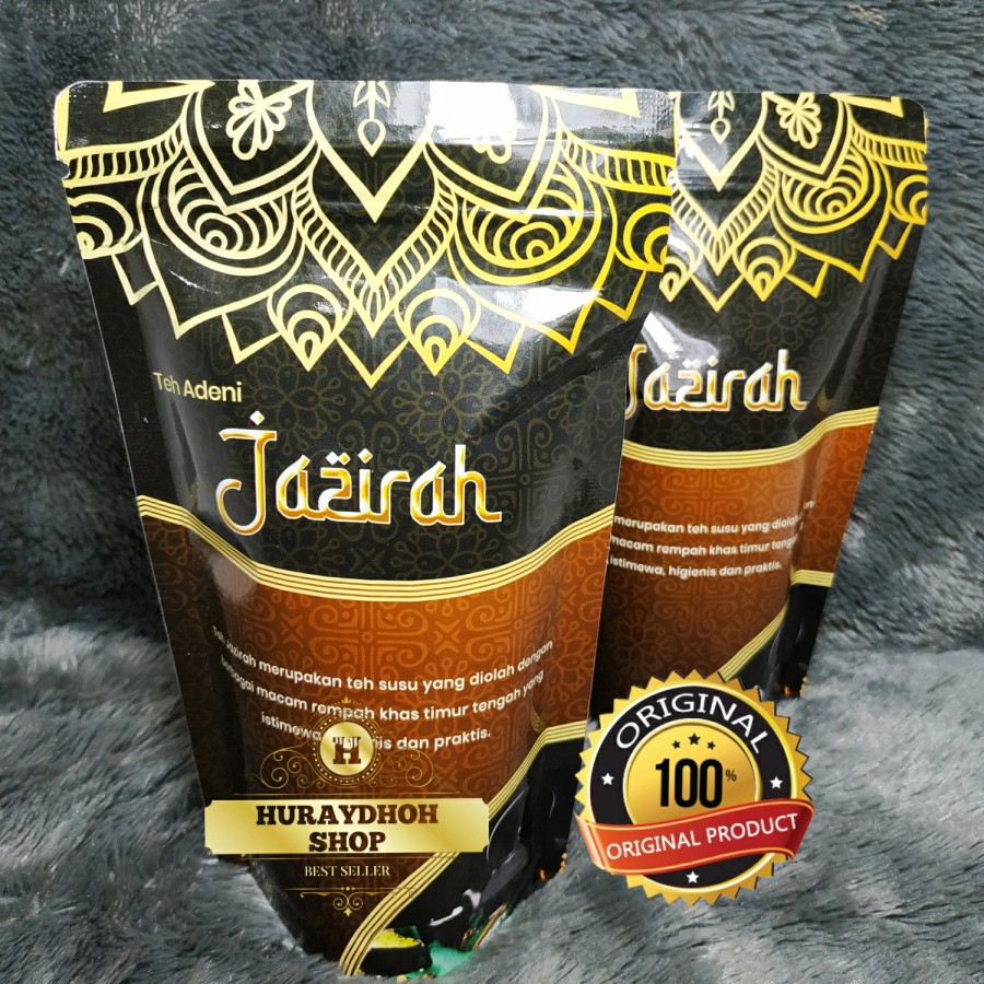 Jual Teh Susu Rempah Adeni Jazirah 250grm Teh Khas Timur Tengah ...