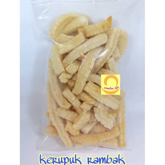 Jual KERUPUK RAMBAK SPECIAL JAJANAN JADUL MURAH SNACK ENAK | Shopee ...
