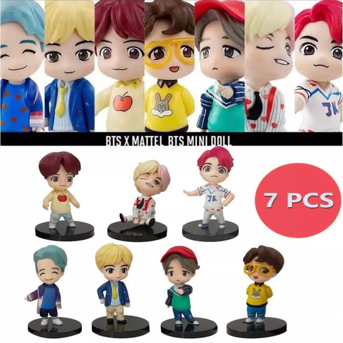 Jual ACTION FIGURE BTS BT21 ARMY BANGTAN BOYS KPOP IDOL MODEL TOPPER CAKE | Shopee Indonesia