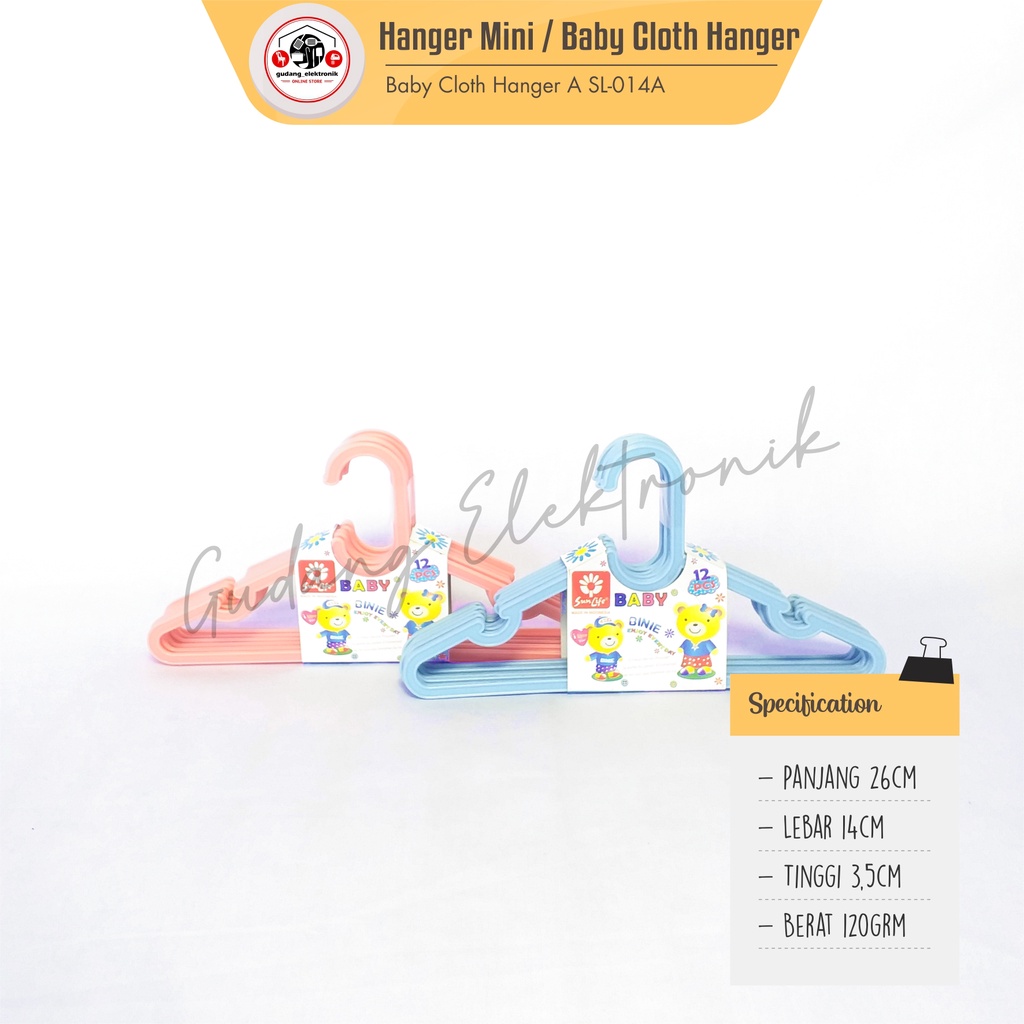 Jual Isi 12pcs Hanger Mini / Baby Cloth Hanger Gantungan Baju Anak ... Jual Isi 12pcs Hanger Mini / Baby Cloth Hanger Gantungan Baju Anak ...