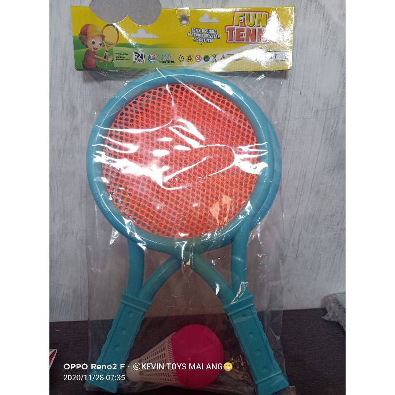 Jual LU 7 mainan multifungsi raket dan tenis meja / sport raket fun ...