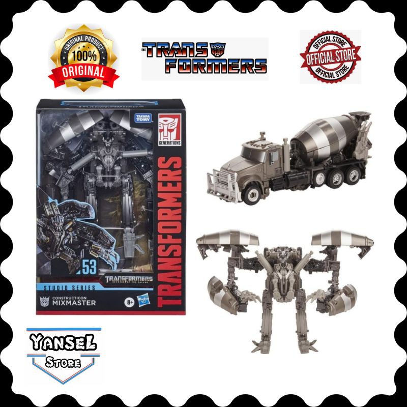 Jual Transformers Studio Series 53 Constructicon Mixmaster Voyager ...
