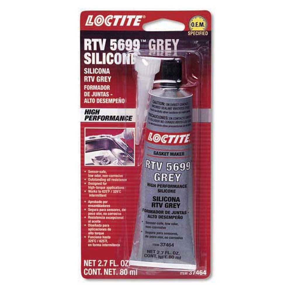 Jual LOCTITE RTV 5699 Grey Silicone - 80 ml Tube | Shopee Indonesia