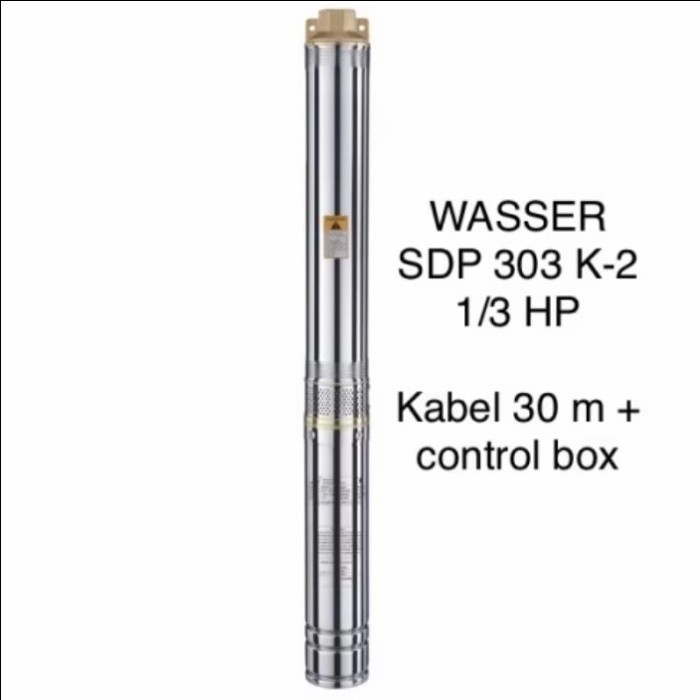 Jual Mesin Sibel Wasser SDP 303 K-2 3"-1/3 HP 33 M Lengkap dengan Kabel | Shopee Indonesia