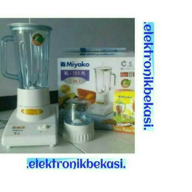 Jual MIYAKO 101 PL / BLENDER MIYAKO 101 PL PLASTIK 1 LITER | Shopee ...