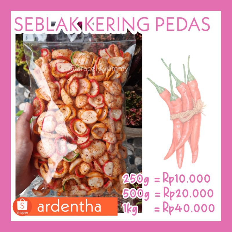 Jual KRUPUK SEBLAK KERING / KRUPUK JABLAY / CAMILAN PEDAS | Shopee ...