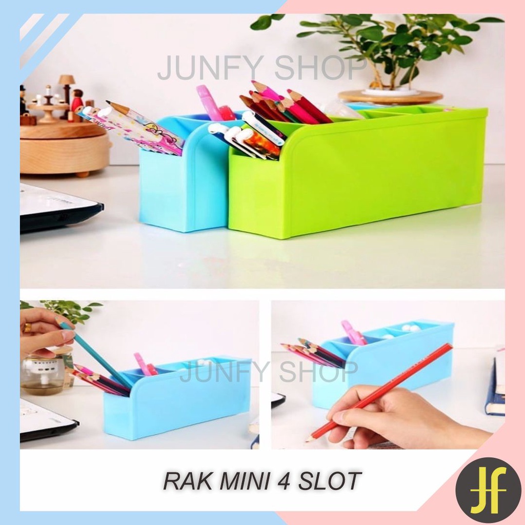 Jual F032 Rak mini 4slot / Rak serbaguna / rak mini 4 slot | Shopee ...