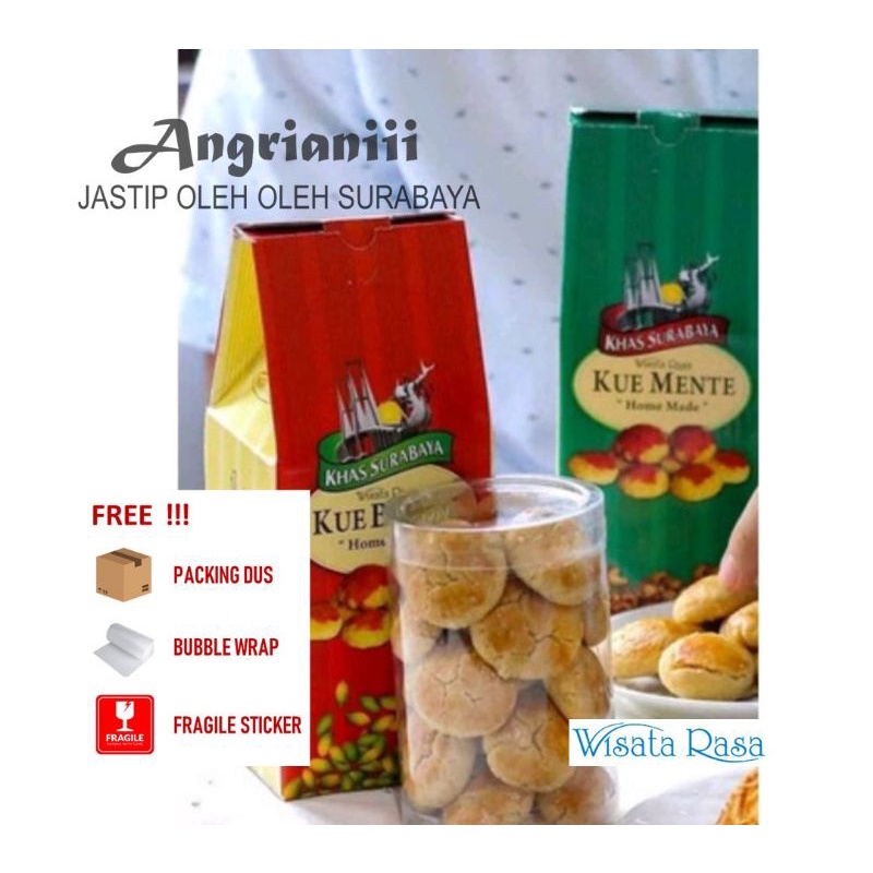 Jual Kue Blinjo dan Kue Mente - Wisata Rasa - Free dus dan bubble wrap ...