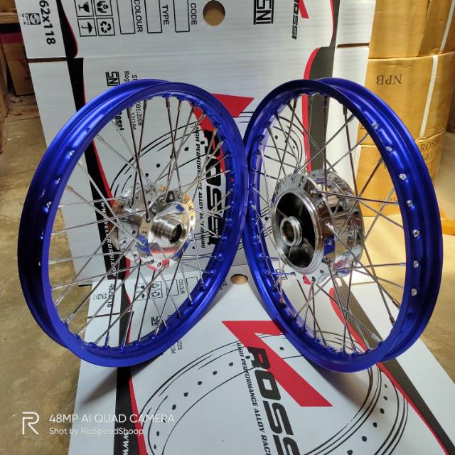 Jual Velg Vixion Old/lama JariJari Chrome Velg Biru | Shopee Indonesia