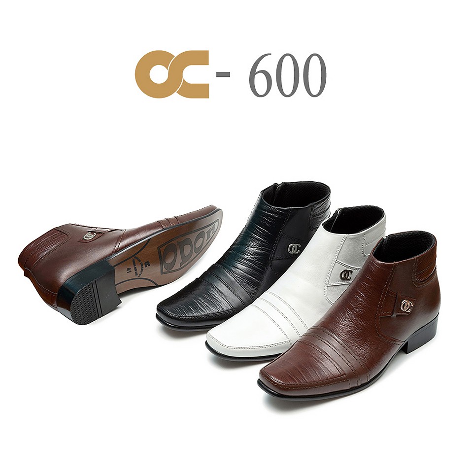 Jual SEPATU PANTOFEL BOOT KULIT PUTIH ODONCIBADUYUT | Shopee Indonesia