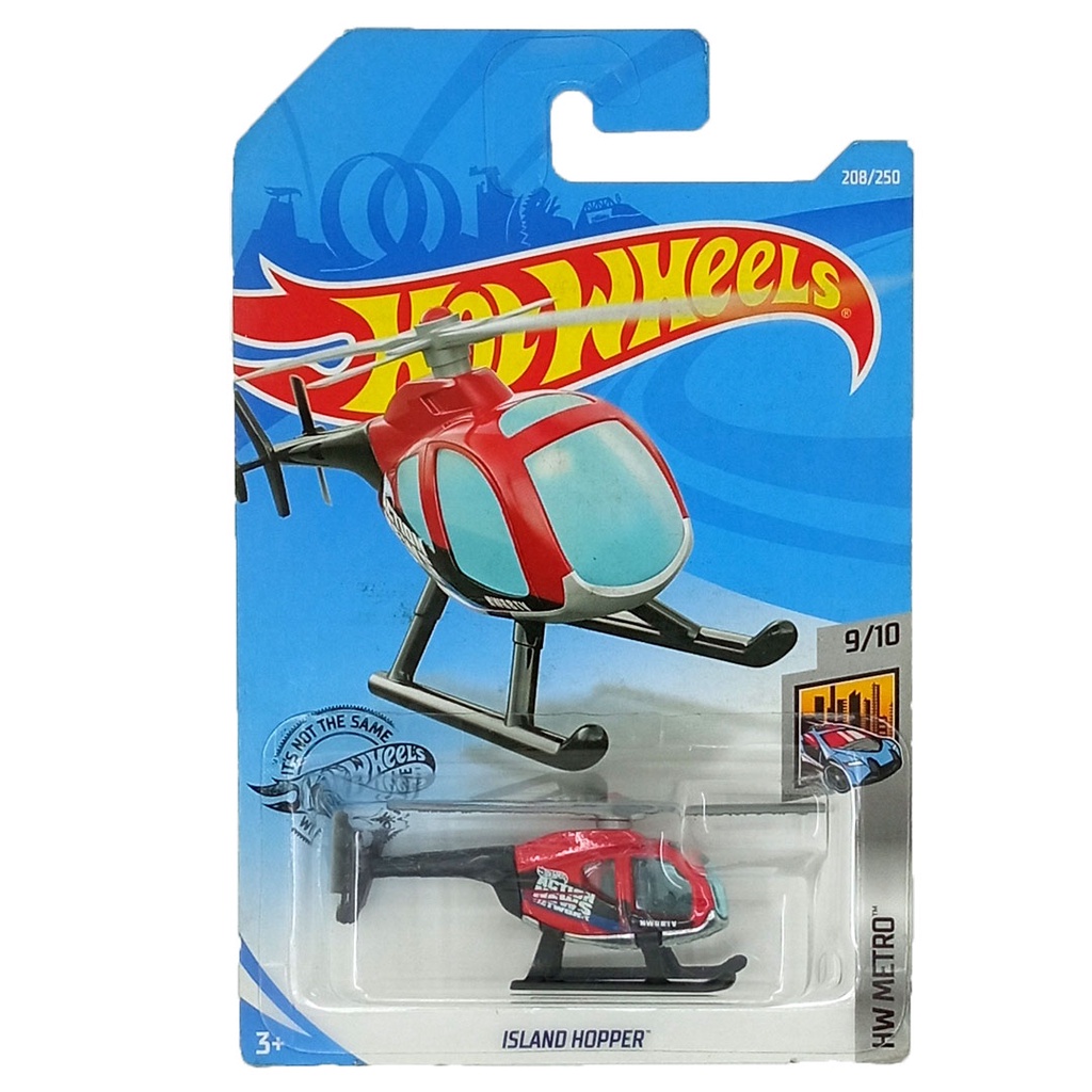 Jual Hot Wheels Island Hopper Merah Hitam HW Metro Mainan Pesawat ...