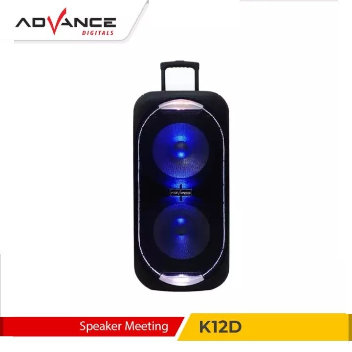 Jual Speaker Advance K12D Bluetooth Portable | Shopee Indonesia