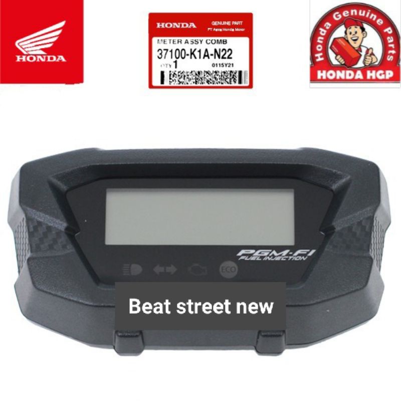 Jual speedo meter beat street new. 37100K1AN22. original ahm | Shopee ...