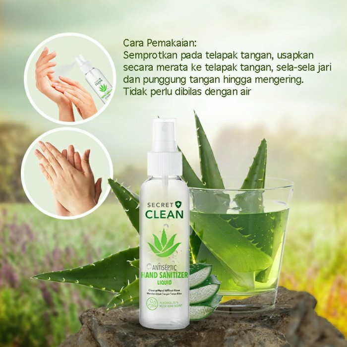 Jual SPRAY-SEAT-TOILET- HERBORIST SECRET CLEAN HAND SANITIZER SPRAY ...