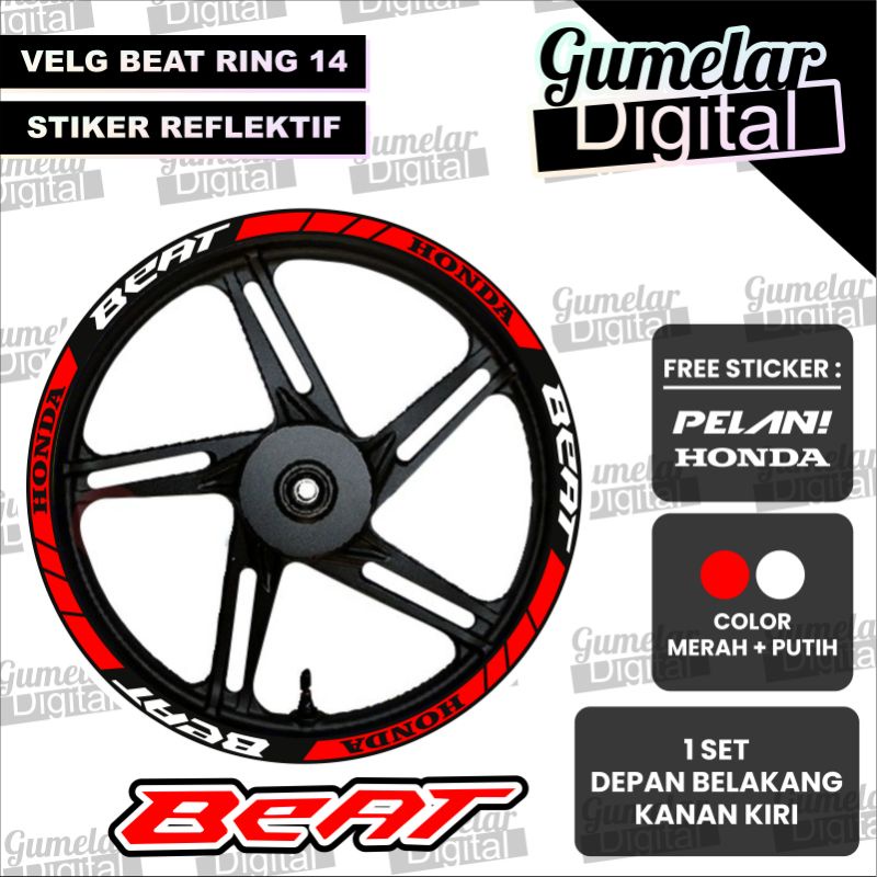 Jual STIKER VELG HONDA BEAT | Shopee Indonesia