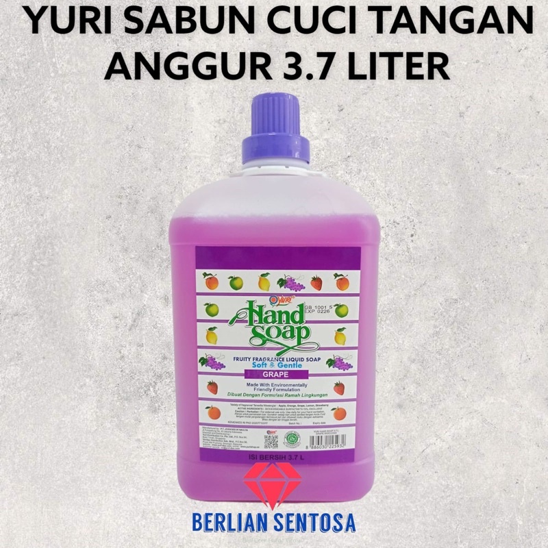 Jual Yuri Hand soap 3,7L | Shopee Indonesia