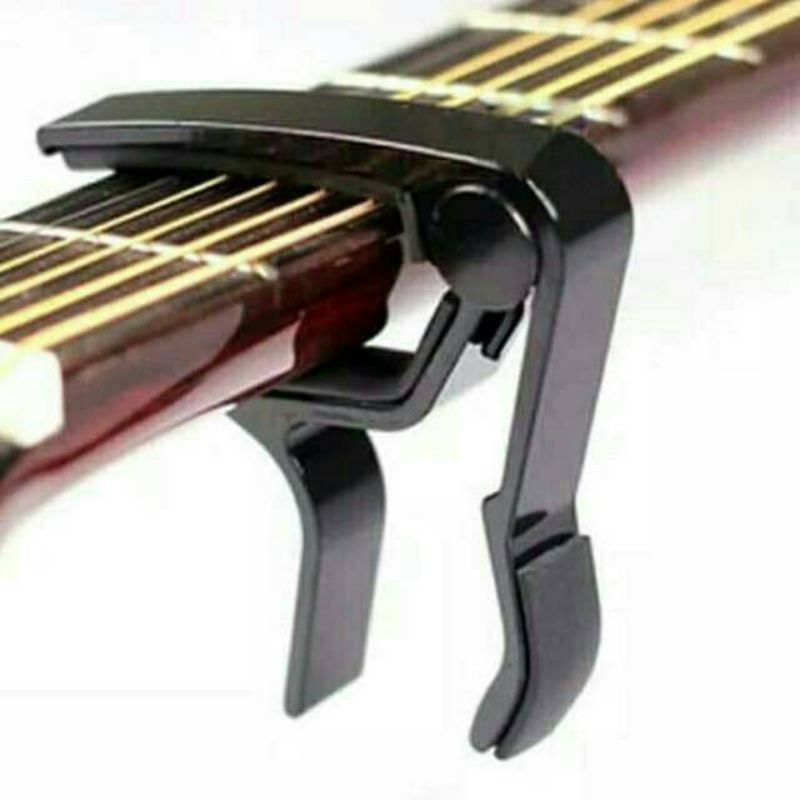 Jual Original Capo Besi Gitar Akustik Elektrik Logam Aluminium | Shopee ...