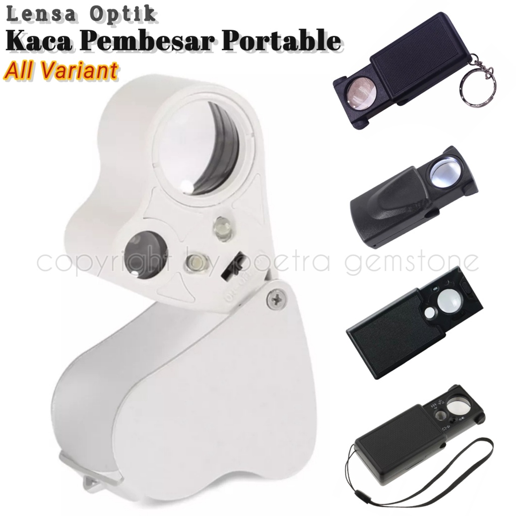 Jual Lensa Led Optik Magnifier Kaca Pembesar Portable Mini Tipe Tarik ...