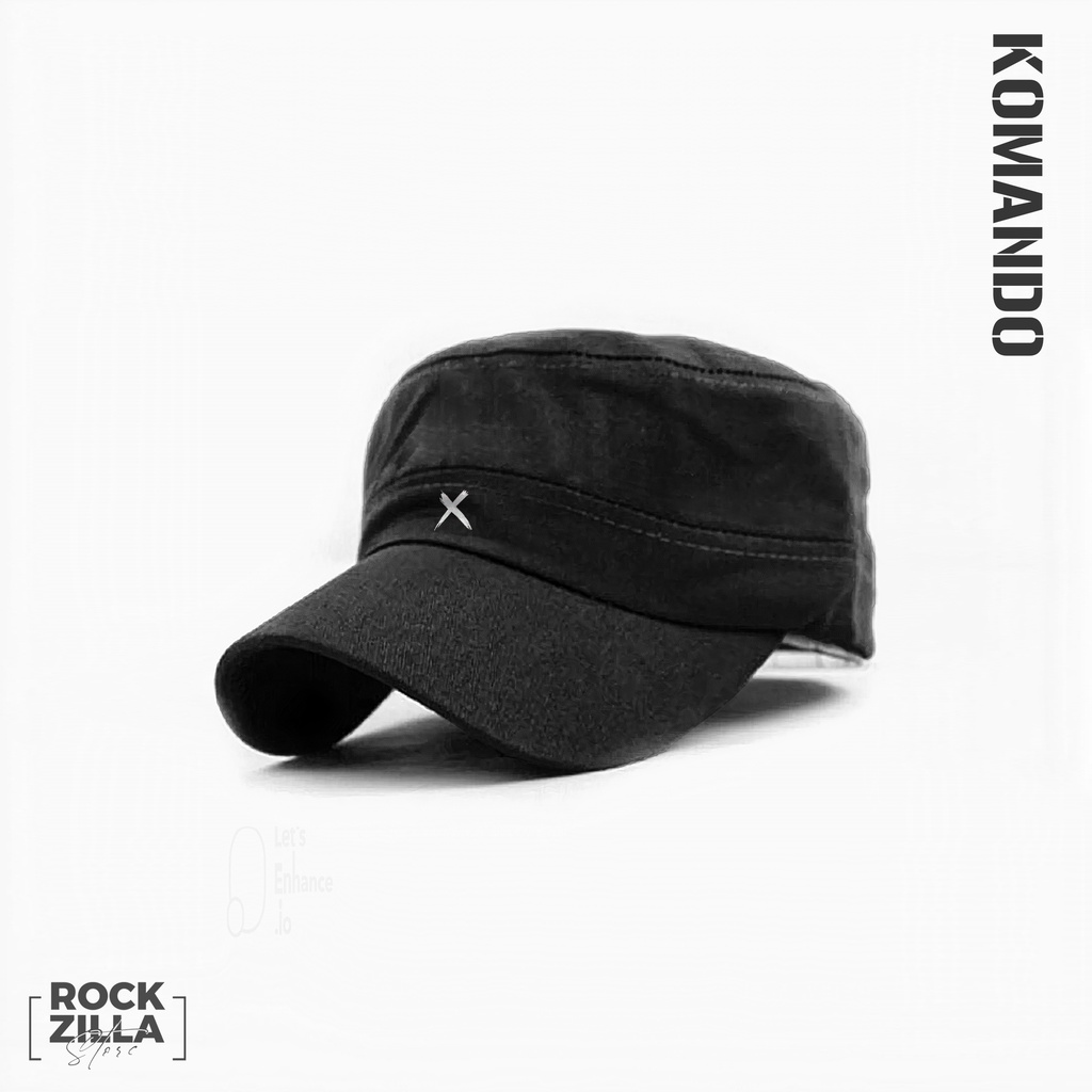 Jual Topi Komando Premium Logo - Brushed X | Shopee Indonesia