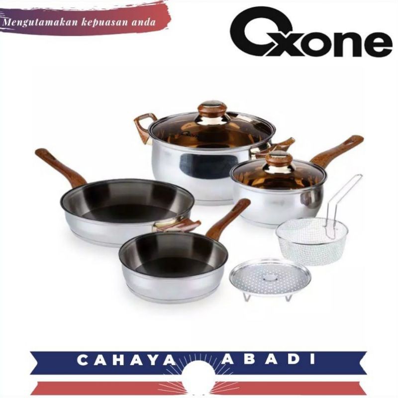 Jual OXONE OX-911 / OX 911 / OX911 BASIC COOKWARE SET ORIGINAL DAN BERGARANSI RESMI | Shopee ...