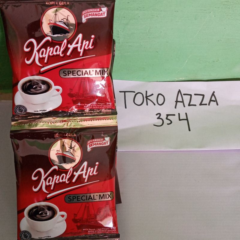 Jual Kopi Kapal Api Special Mix 25 gr RENCENG @ 10 Sachet | Shopee ...