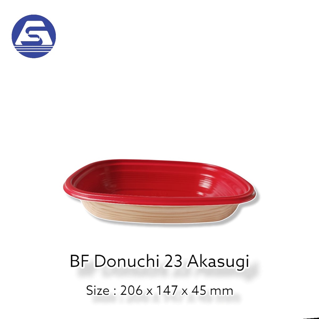 Jual Mika Bento/ Bento Box BF Donuchi 23 Akasugi/ isi 50 Pcs/Pack ...