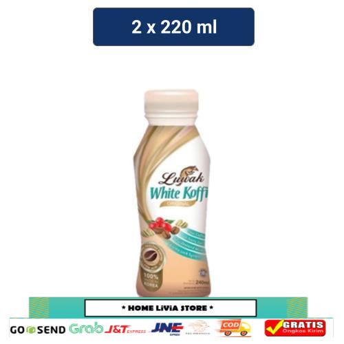 Jual Luwak White Koffie Original Botol 220ml x 2 Pcs | Shopee Indonesia