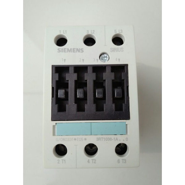 Jual Siemens Sirius 3RT1036 Contactor Kontaktor 1A Coil 24v 40A ...