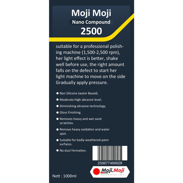 Jual Moji Moji Nano Compound 2500 1 Liter | Shopee Indonesia