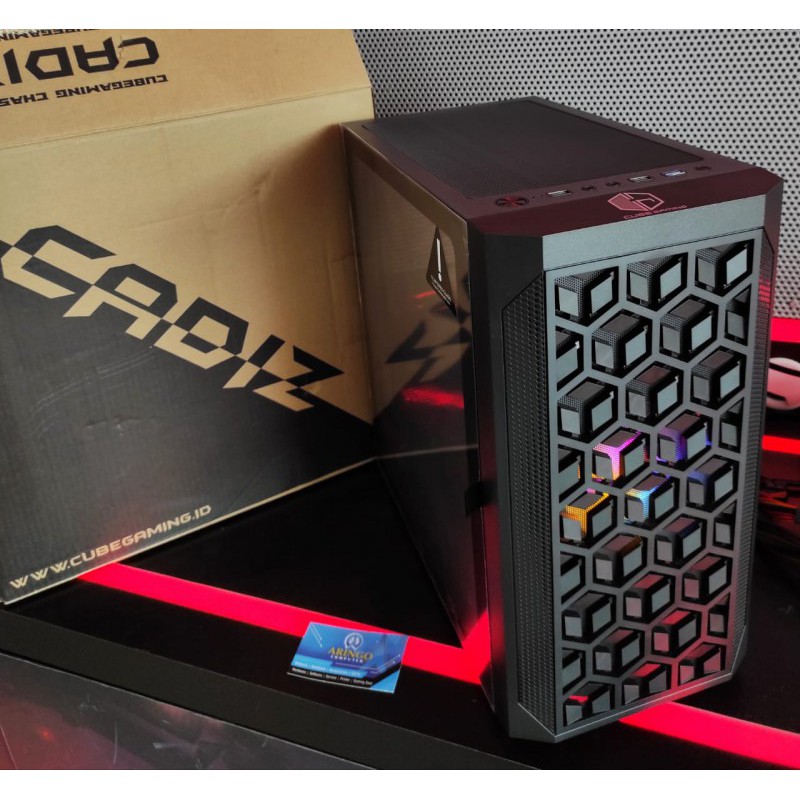 Jual Casing Cube Gaming CADIZ BLACK | Shopee Indonesia