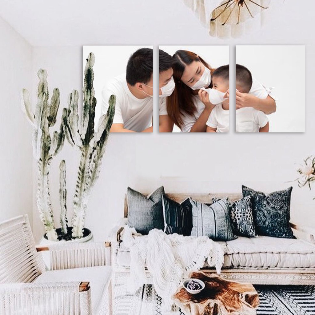 Jual Cetak Foto Frame Puzzle Unik Langsung Tempel Tanpa Paku Shopee