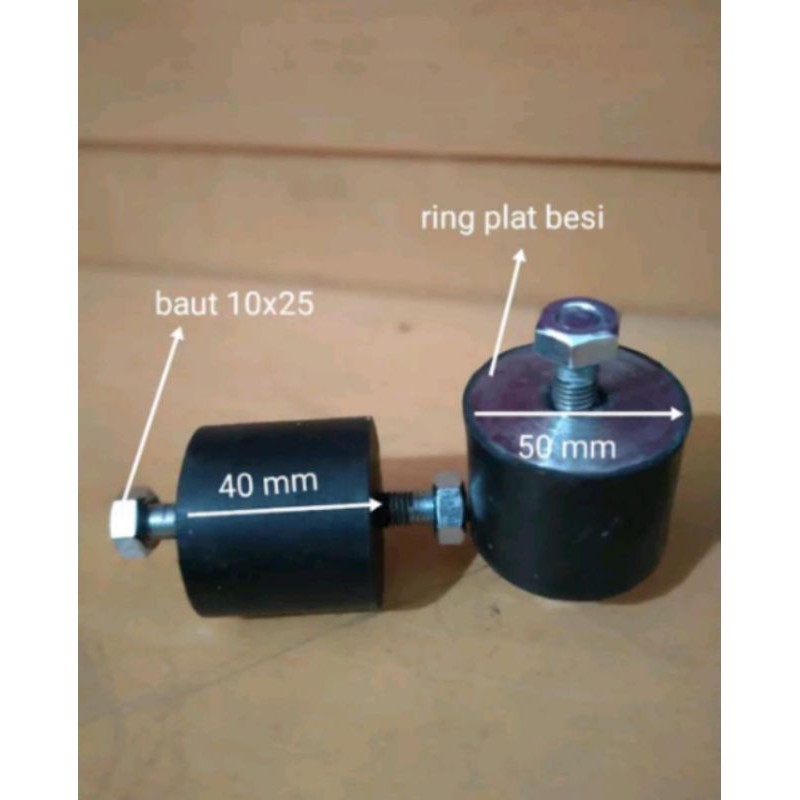 Jual karet mounting 50mm x 40mm BP10 | Shopee Indonesia