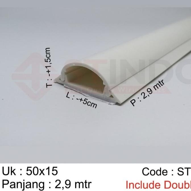 Jual Kabel Duck / Floor Duck /Duck Lantai 50X15. Berikut Lem | Shopee ...