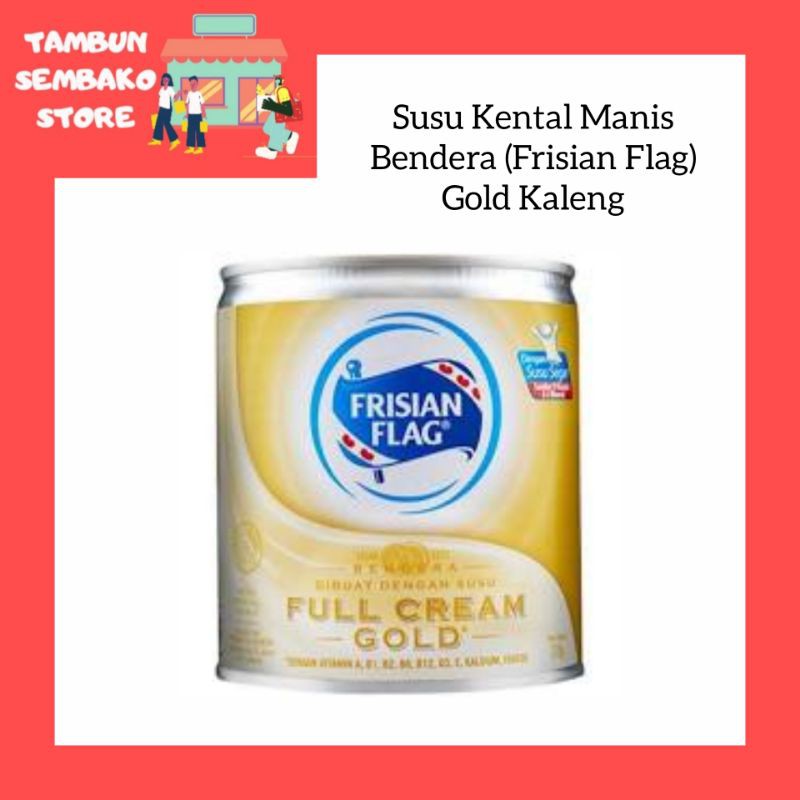 Jual Susu Bendera Frisial Flag Putih Gold Kaleng | Shopee Indonesia