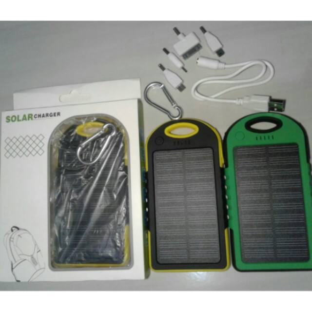 Jual Power bank solar (tenaga cahaya matahari) | Shopee Indonesia