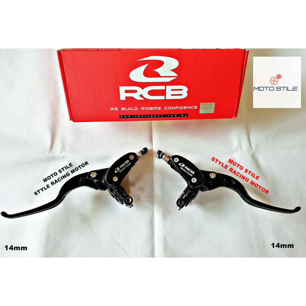 Jual Master Rem Kiri dan Kanan Oval RCB 14mm RacingBoy | Shopee Indonesia